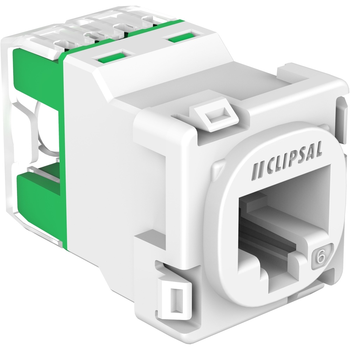 Clipsal Cat6 RJ45 Data Jack - Choose Colour