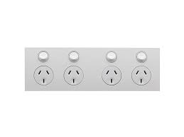Zen Quad 10Amp Socket - Choose Colour CLIZ4025H2 | Electrical Direct ...
