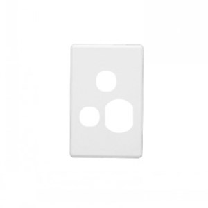 Clipsal Classic Single Vertical Socket with Extra Switch Cover Plate ...