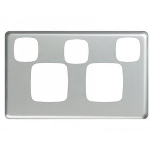 HPM Excel Double Horizontal Socket with Extra Switch Cover Plate ...