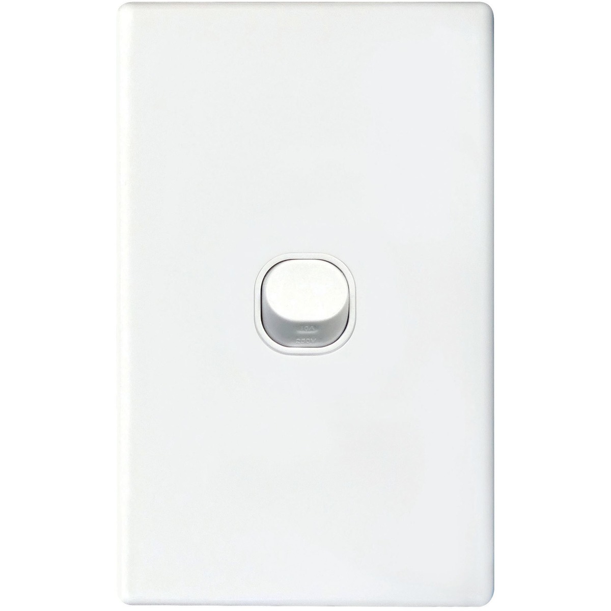 1Gang 16Amp Wall Switch - White TSESW1-V | Electrical Direct Ltd | New ...