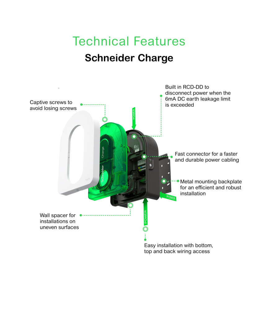 Load-shedder, Schneider Charge, 3P, up to 50A
