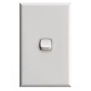 HPM Excel 1Gang Light Switch - White HPMXLP770/1 | Electrical Direct ...
