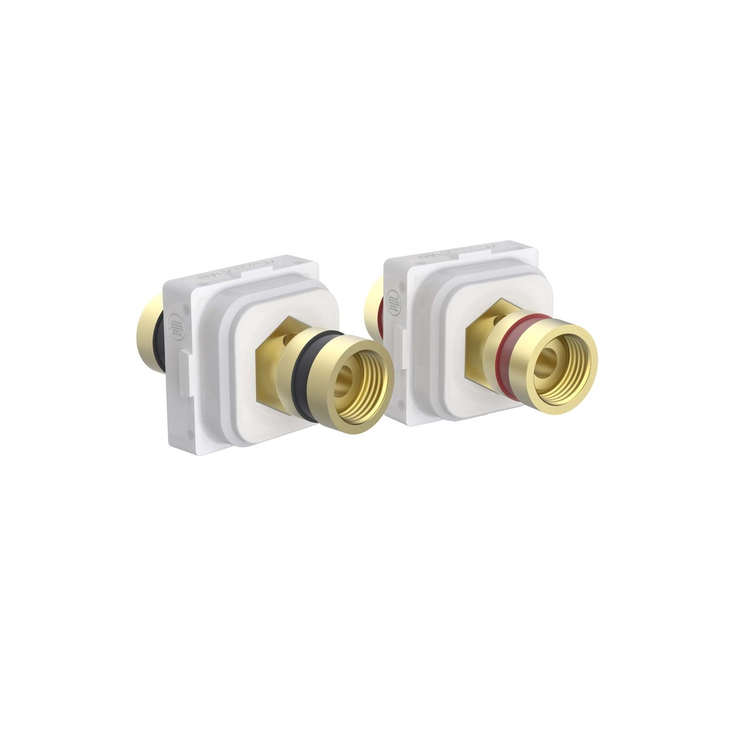 PDL315MBBR-TN - PDL 300 Series Module Audio Socket Banana - Red & Black