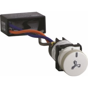 Excel Life 3Speed Rotary Fan Control Module 100VA - White HPMEM3FCWE ...